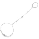 Petite Hamsa Evil Eye & Star Of David Diamond Hand Chain in 14K Gold | Izakov Fine Jewelry